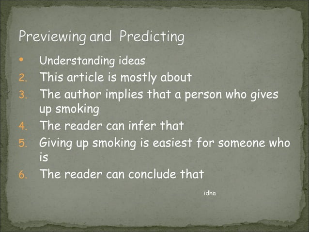 previewing and predicting | PPT | Illegal Drugs, Tobacco, eCigarettes ...