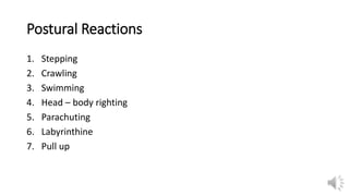 2- Primitive Reflexes.pptx in pediatrics | PPTX