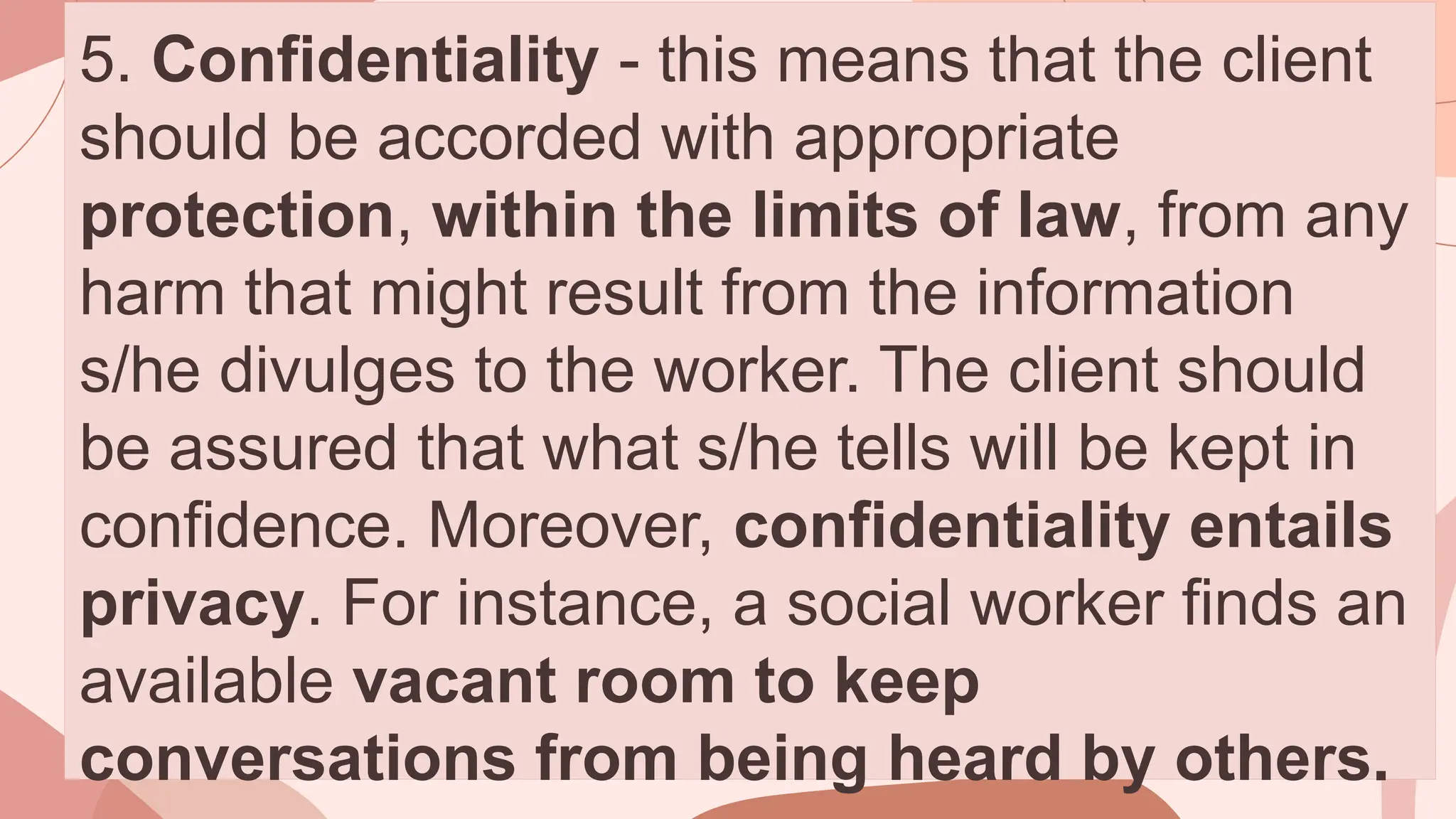 2-Principles and Core Values of the social workers | PPTX