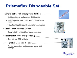 2 prismaflex crrt basic components - seg 2 | PPT