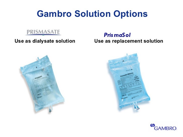 2 prismaflex crrt basic components - seg 2