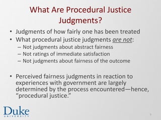 Procedural justice: Inclusive process for inclusive growth, E. Allan ...