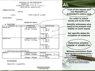 2 procedure in trial courts - atty. lazatin presentation | PPTX