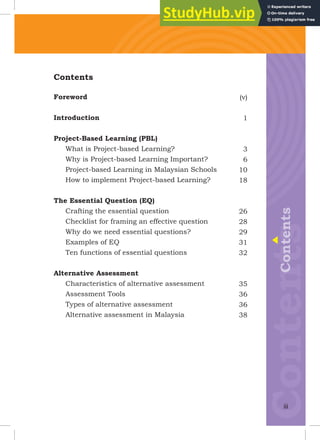 2 - Project Based Learning Handbook | PDF