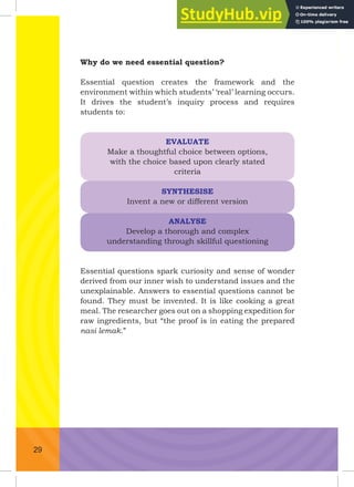 2 - Project Based Learning Handbook | PDF