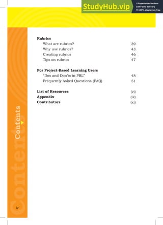 2 - Project Based Learning Handbook | PDF