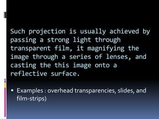 2 projected visual | PPTX | 3-D Graphics | Computer Software and ...