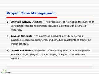 Project time management | PPTX