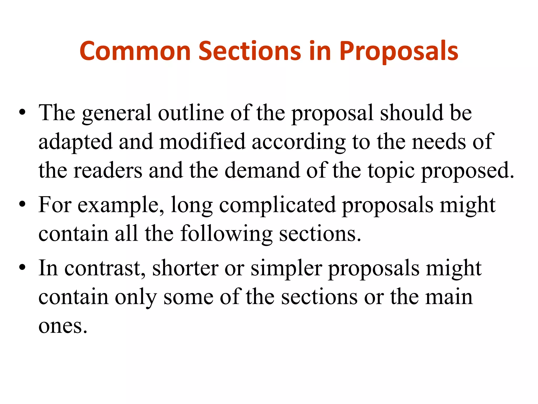 How to write a proposal -writing | PPT