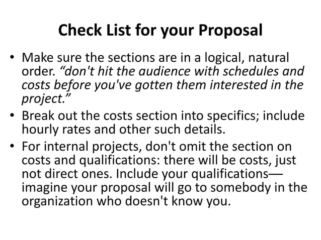 How to write a proposal -writing | PPT | Financial Planning | Personal ...