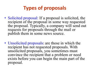 How to write a proposal -writing | PPT
