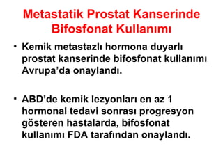 Prostat kanserinde destekleyici tedavi | PPT