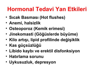 Prostat kanserinde destekleyici tedavi | PPT