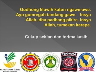 Bimbingan Teknik Pengembangan Kapasitas PSKS-TKSM | PPT