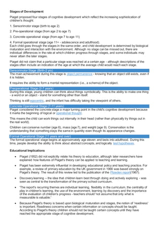 2 psychological perspective affecting education handout | DOCX