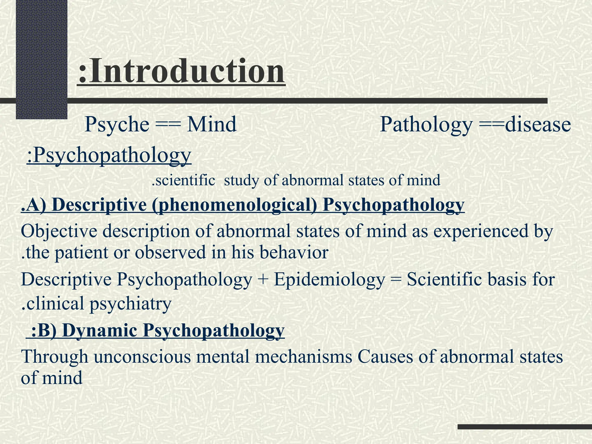 2-Psychopathology schizophrenia psyc.ppt | Mental Health | Diseases and ...