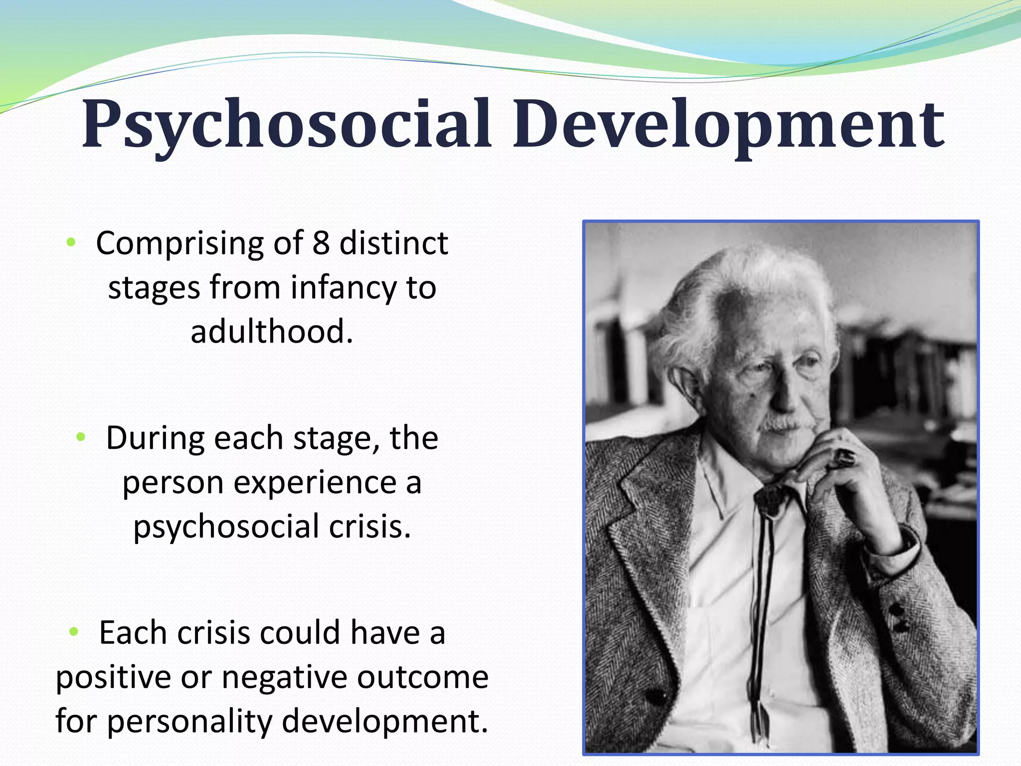 Psychosocial Development Theory - Erikson | PPTX