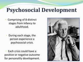Psychosocial Development Theory - Erikson | PPTX