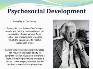 Psychosocial Development Theory - Erikson | PPTX