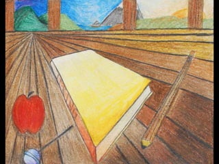 2-pt. perspective drawing from Rock Hill H.S. | PPTX
