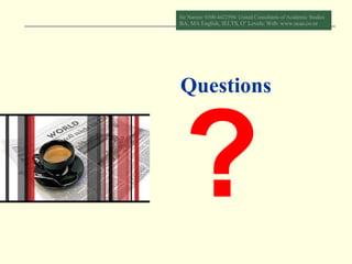 Public Speaking And Presentations | PPS