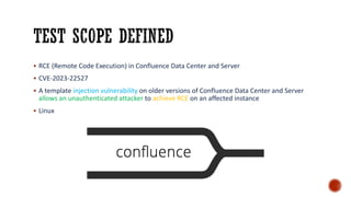 0x01 - Purple Team Approach Towards Confluence RCE | PPT