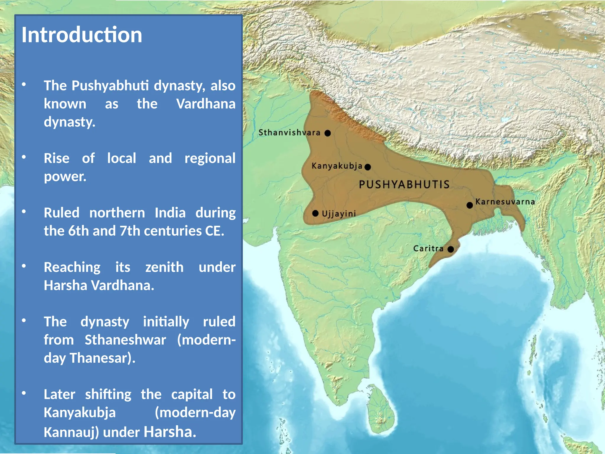 Pushyabhuti Dynesty Vardhan vamsha Great Rulers.pptx
