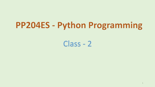 2-Python and Jupyter Introduction.pptx | Computing | Technology & Computing