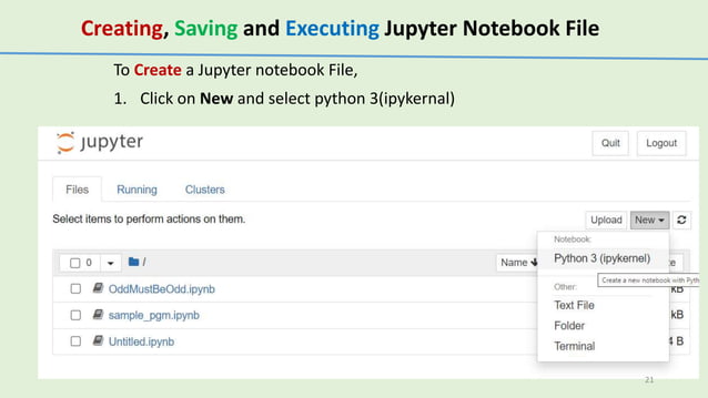 2-Python and Jupyter Introduction.pptx | Computing | Technology & Computing