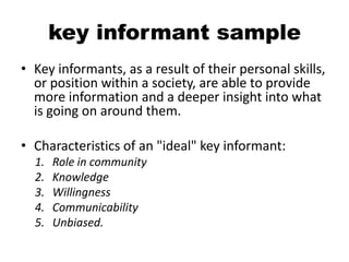 2. Qualitative sampling techniques by elmusharaf | PPTX