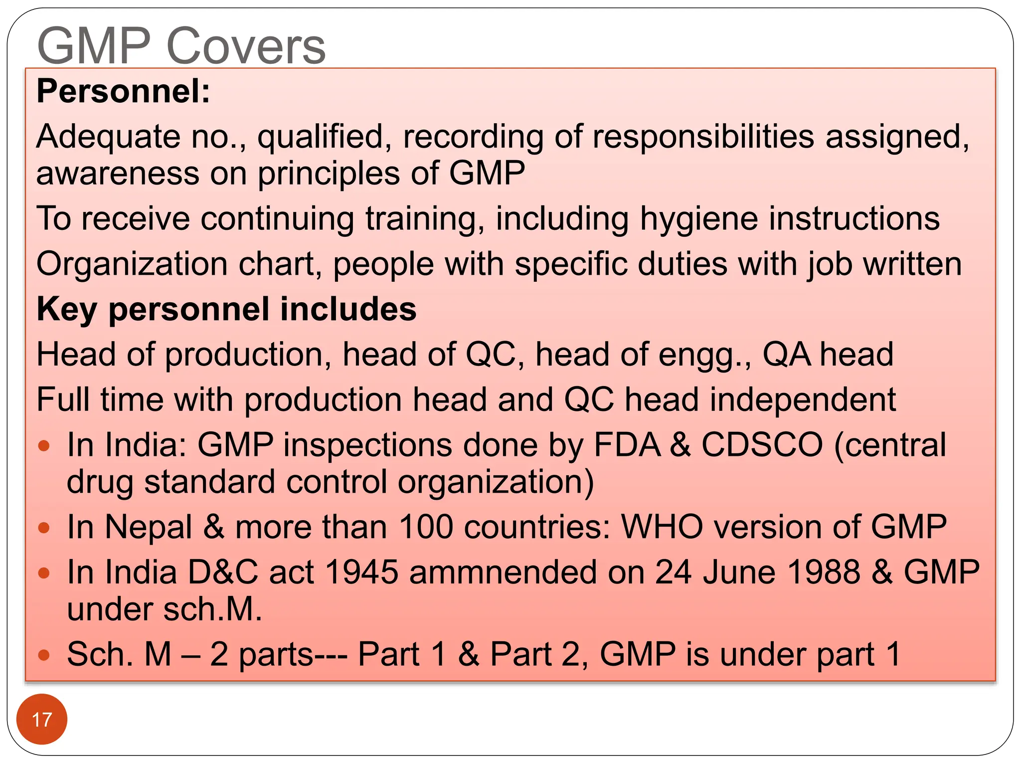 2-Quality-assurance-6th-Sem Quality control and GMP | PPTX