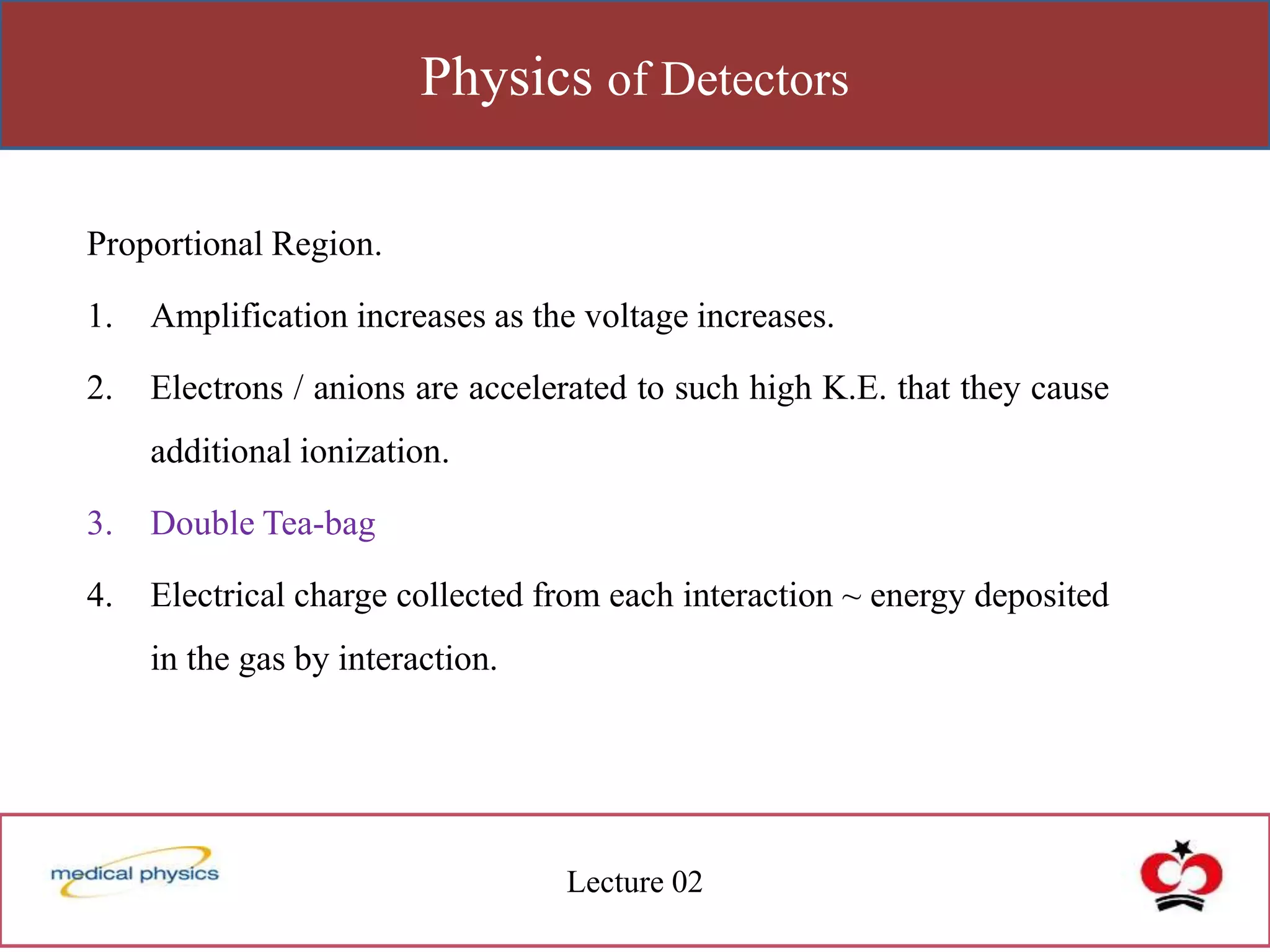 Radiation detection and measurement | PPTX