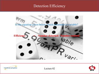 Radiation detection and measurement | PPTX