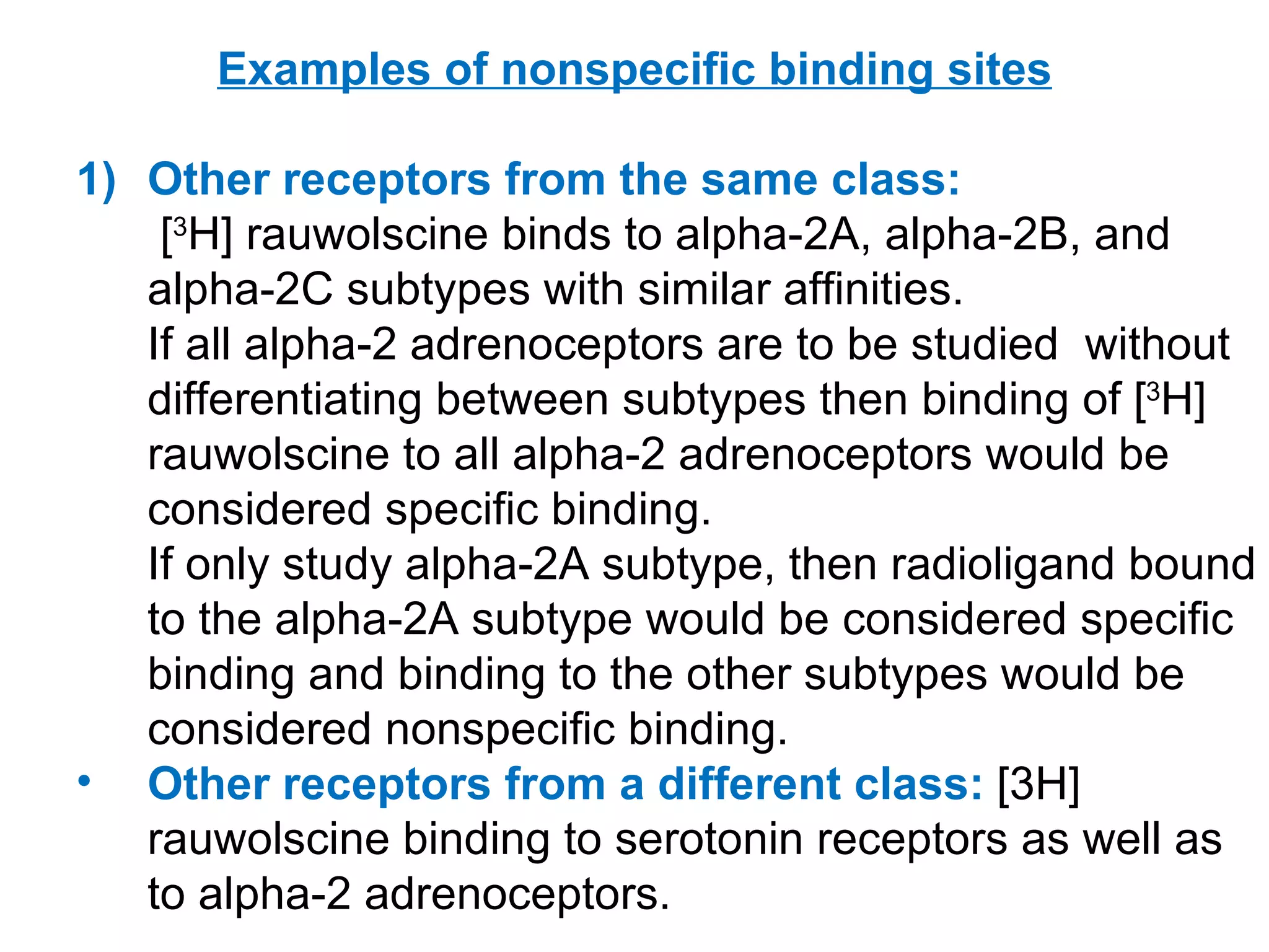 radioligand binding studies | PPT