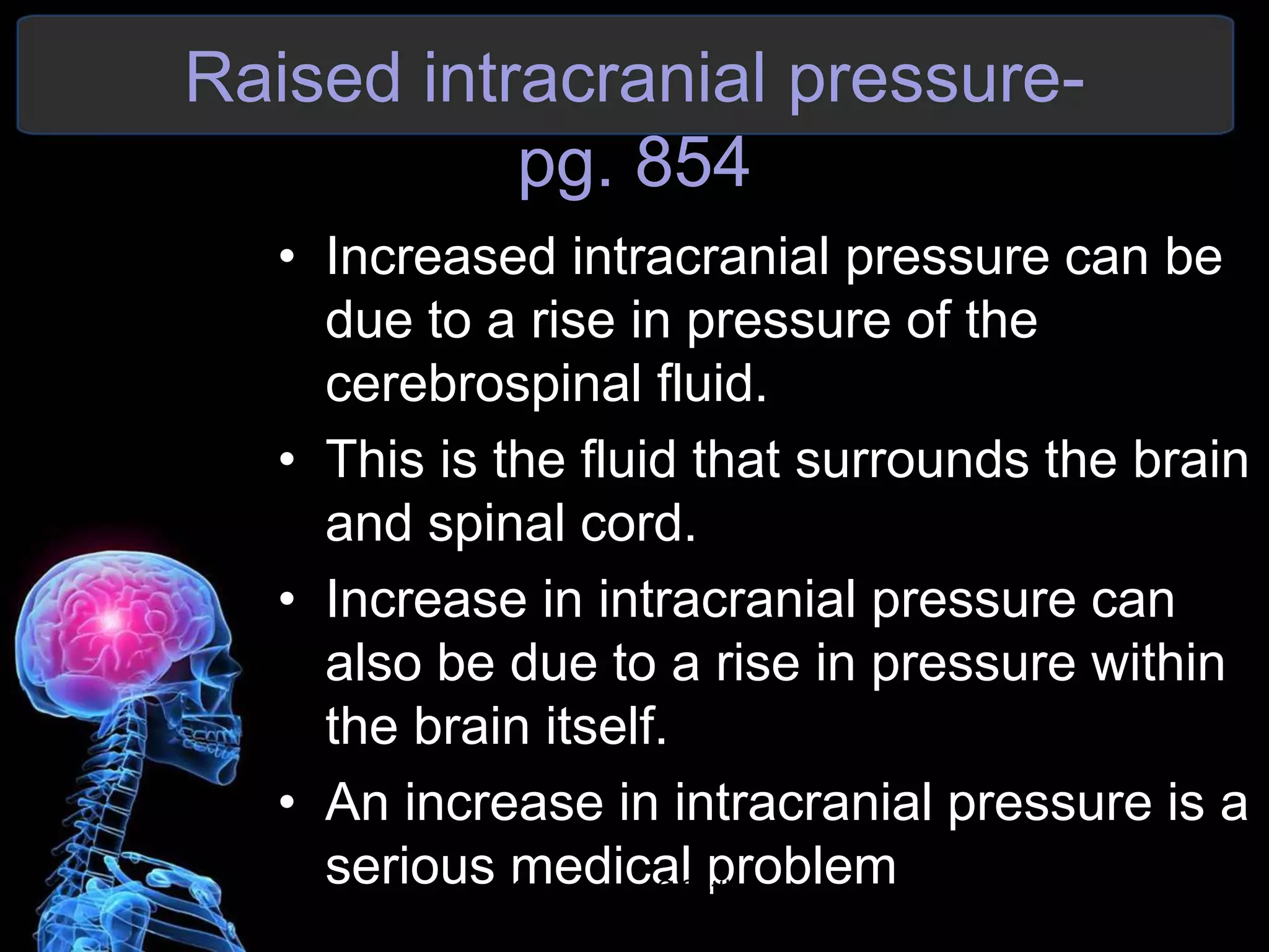 2 raised-intracranial-pressure | PPT