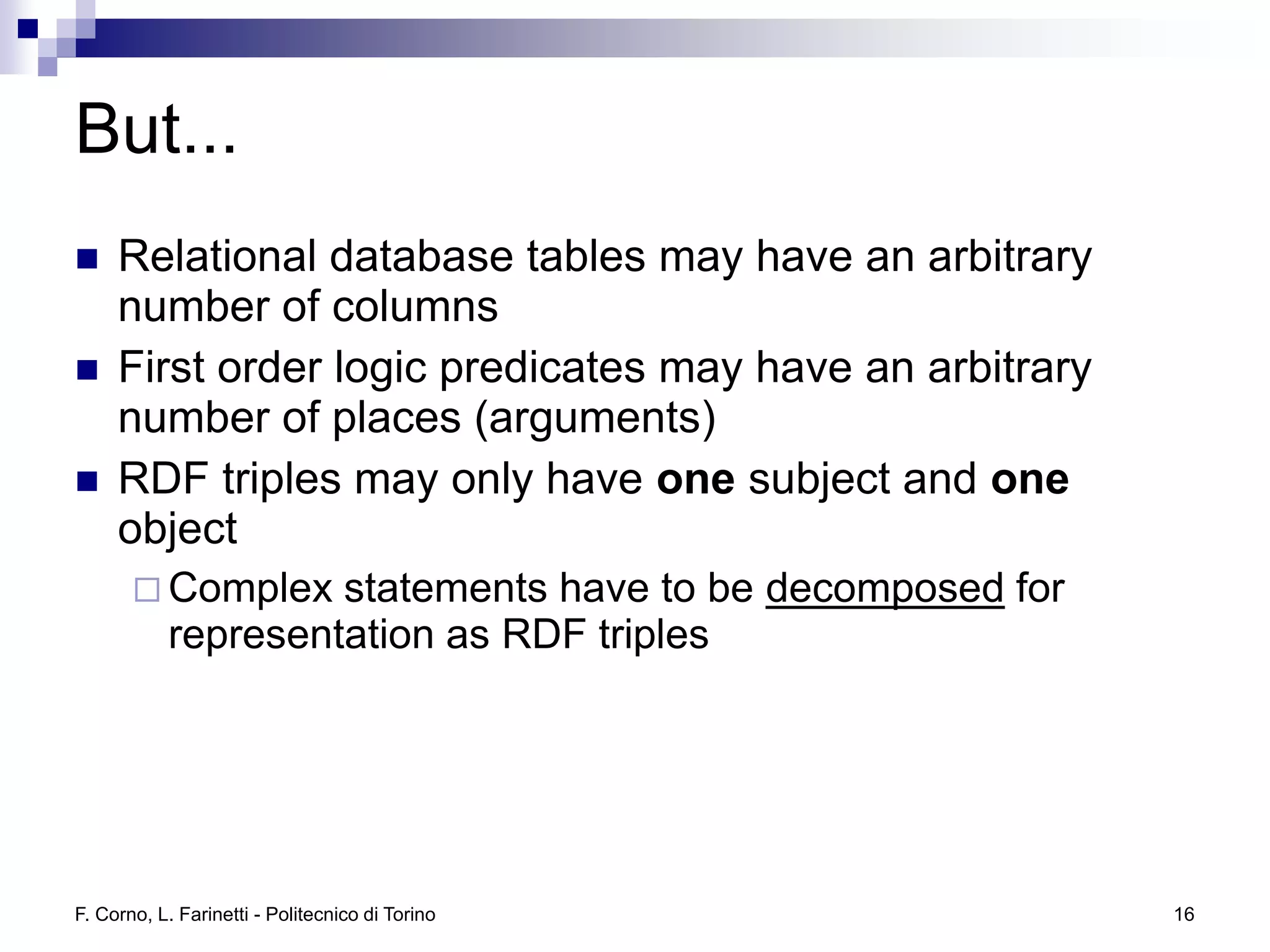 RDF - Resource Description Framework and RDF Schema | PDF