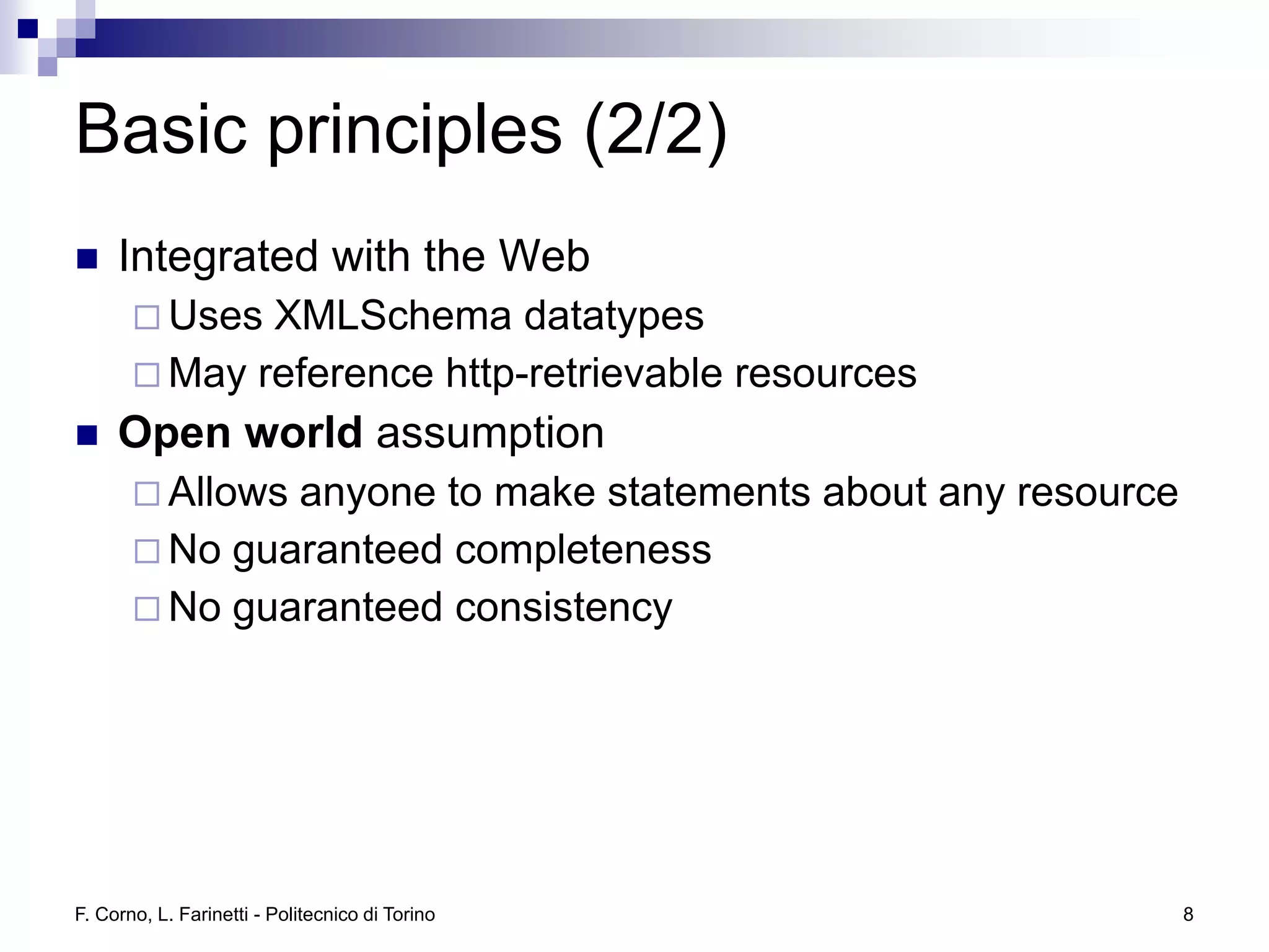 RDF - Resource Description Framework and RDF Schema | PDF