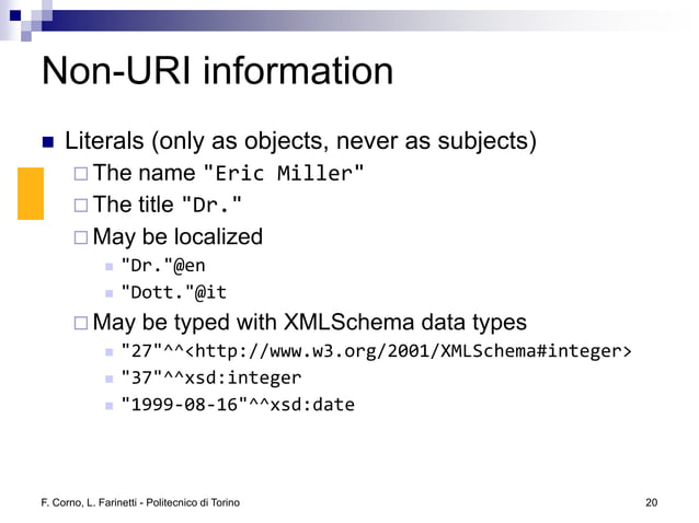 RDF - Resource Description Framework and RDF Schema | PDF