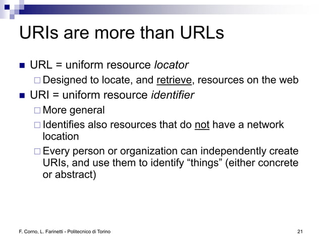 RDF - Resource Description Framework and RDF Schema | PDF