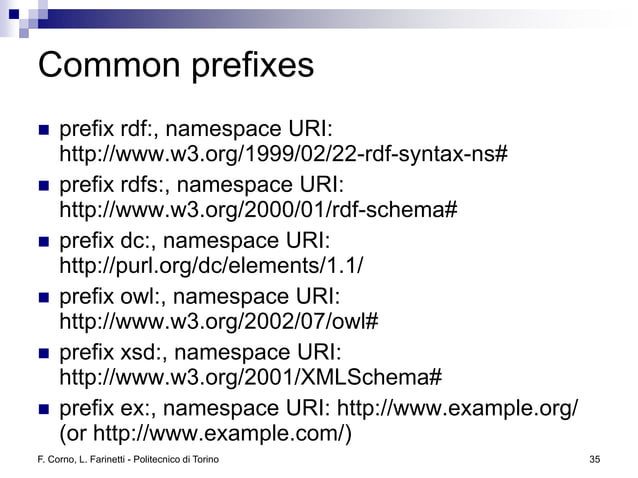 RDF - Resource Description Framework and RDF Schema | PDF