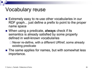 RDF - Resource Description Framework and RDF Schema | PDF