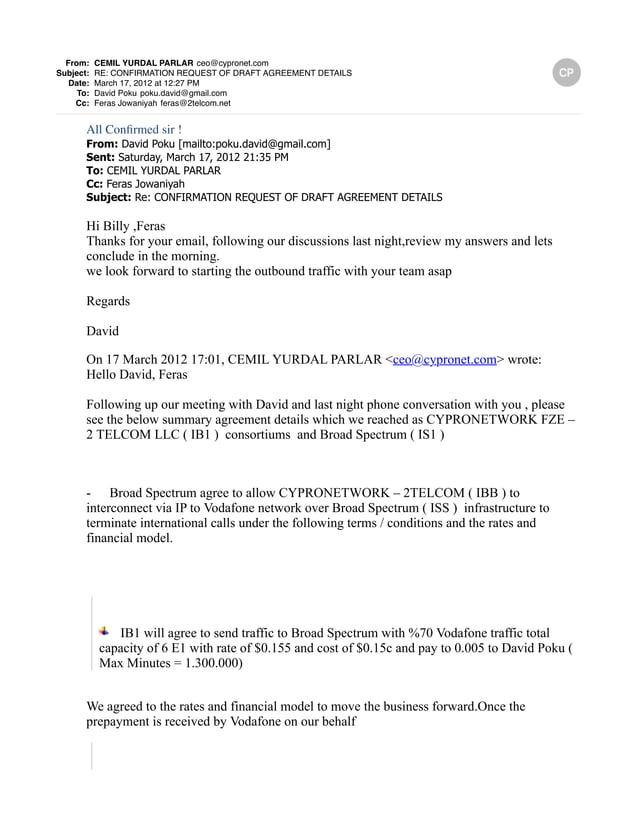 2 re confirmation request of draft agreement details-3 | PDF ...