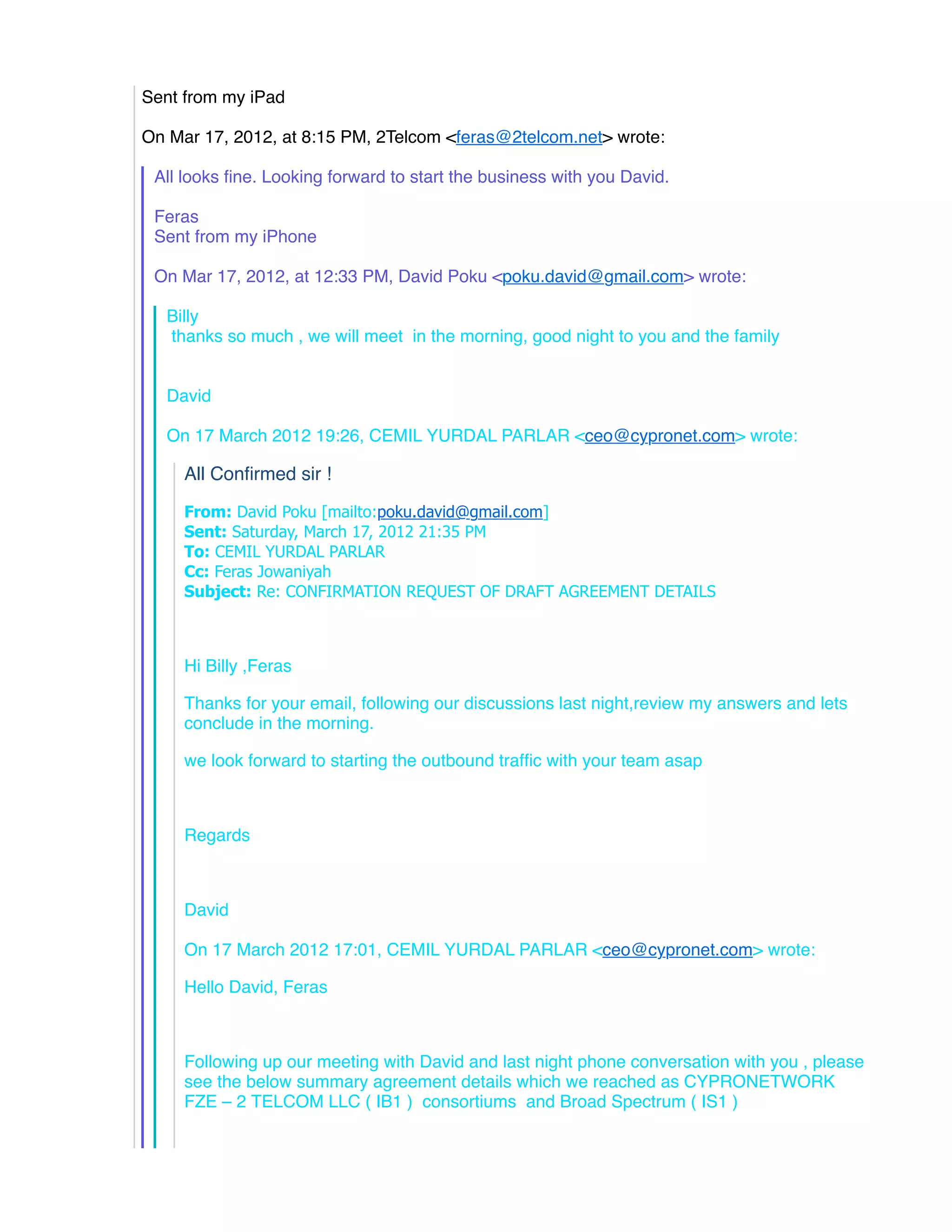 2 re confirmation request of draft agreement details-6 | PDF