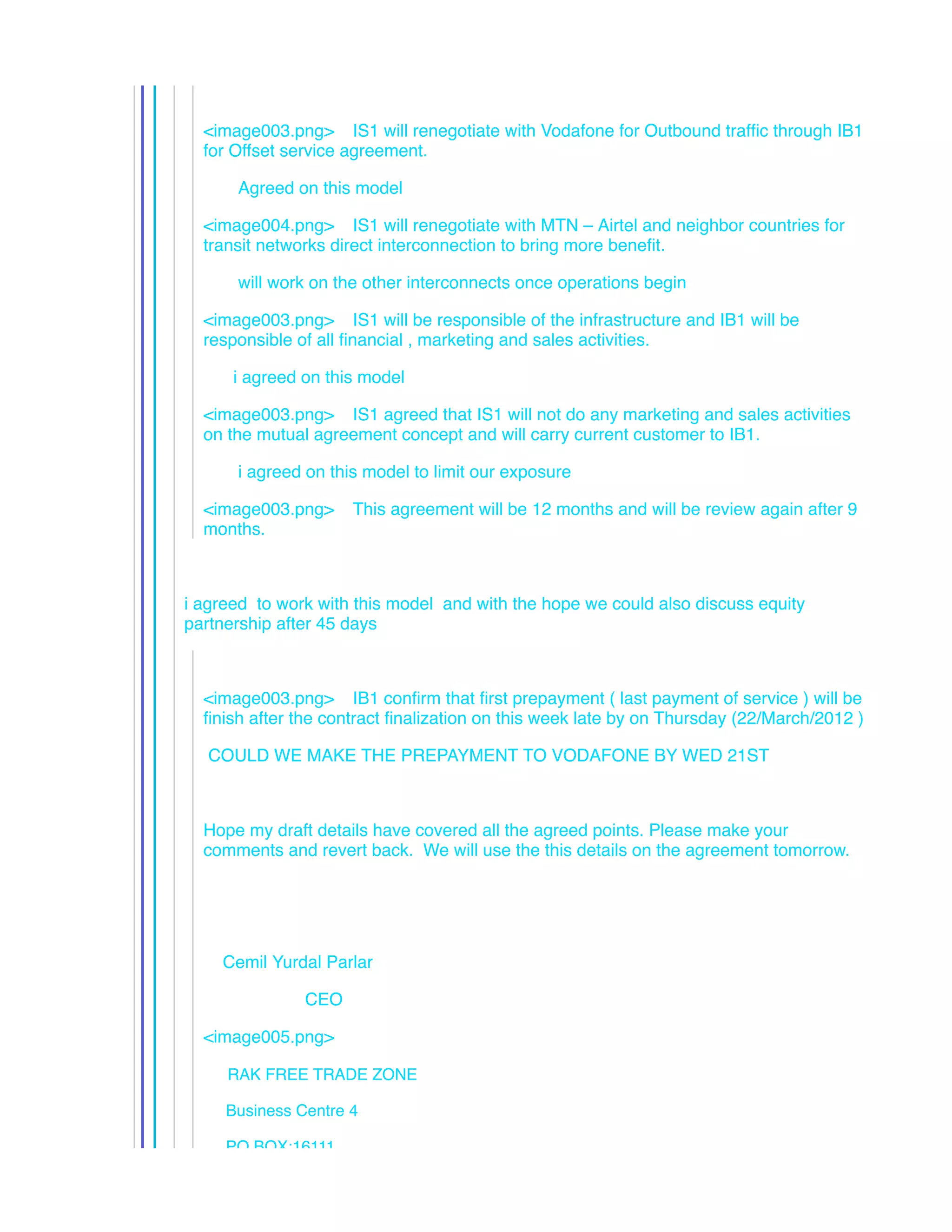 2 re confirmation request of draft agreement details-6 | PDF