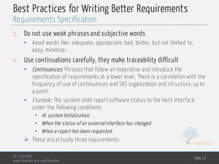 Software Engineering - chp2- requirements specification | PDF