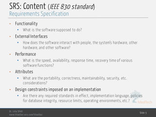 Software Engineering - chp2- requirements specification | PDF