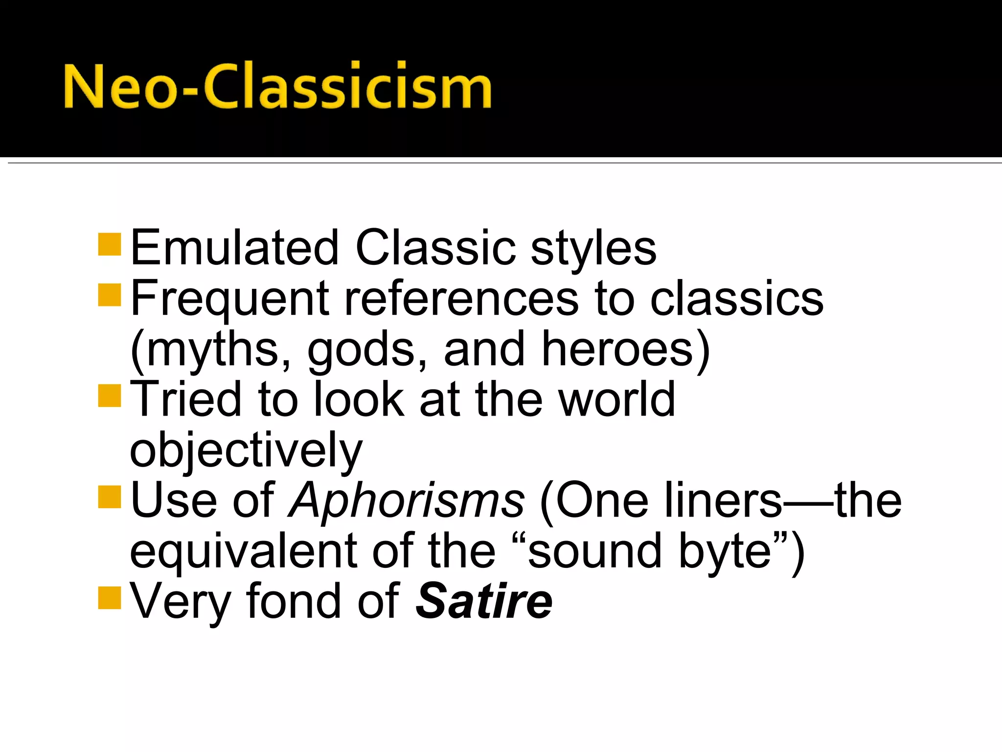 2 restoration literature | PPT