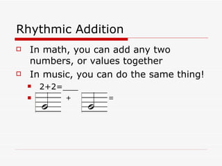 2 Rhythmic Notation | PPT