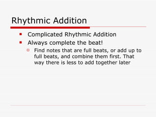 2 Rhythmic Notation | PPT