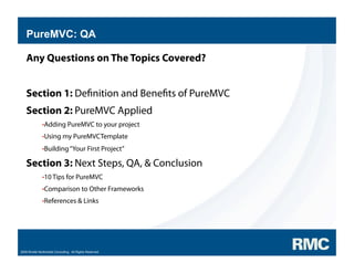 Samuel Asher Rivello - PureMVC Hands On Part 2 | PDF